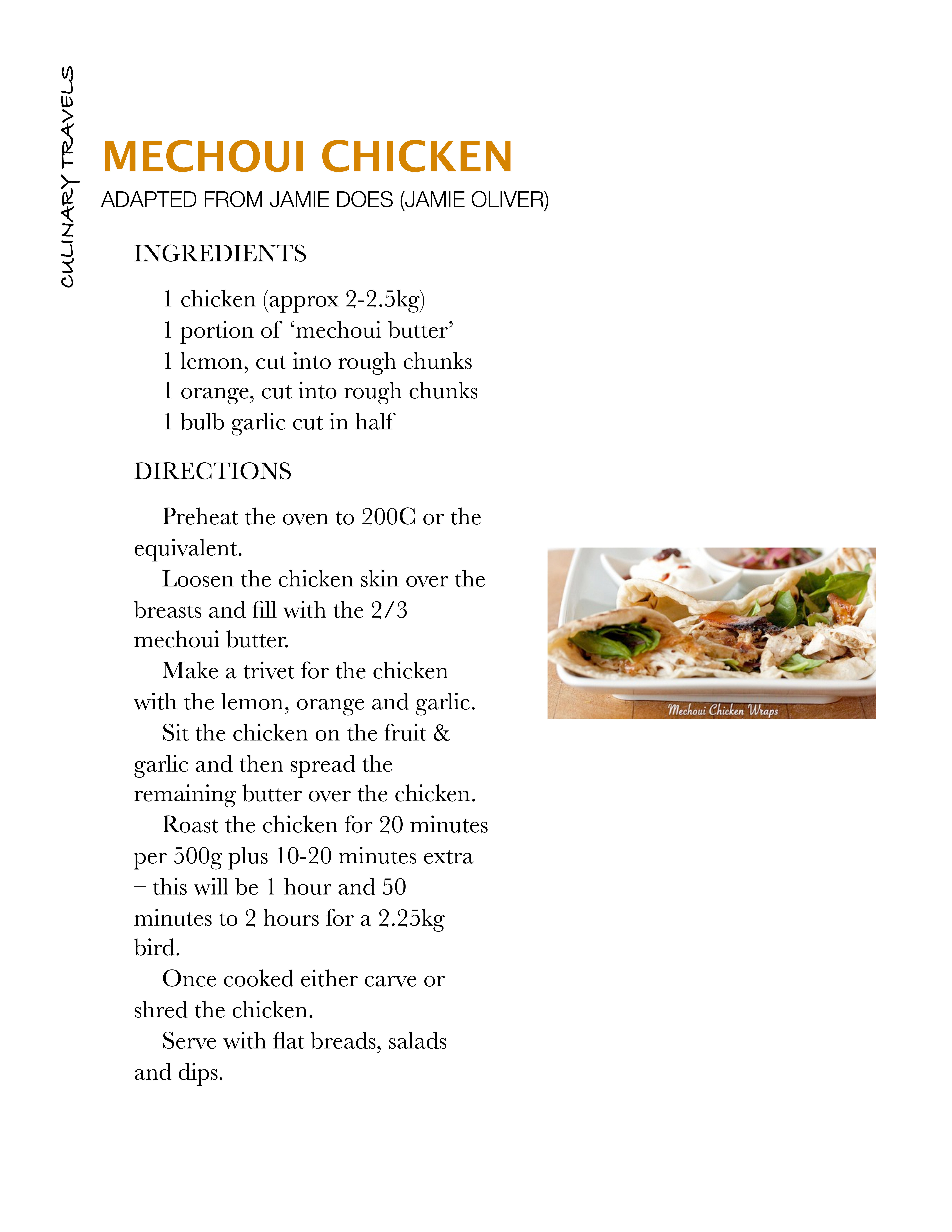 A Taste of Morocco: Mechoui Chicken and Red Onion & Citrus Salad ...